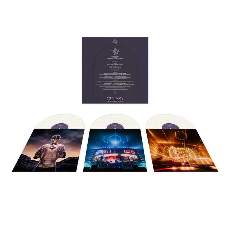 THE LAST GOODBYE TOUR LIVE 3LP - ODESZA